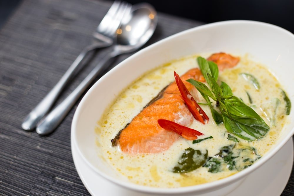 Thai Basil Fish Curry